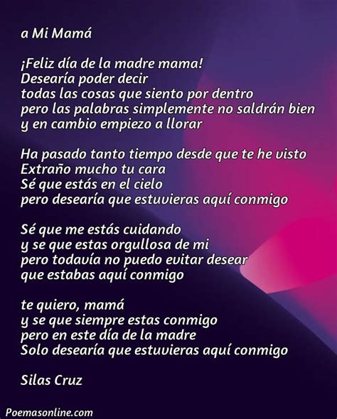 5 Mejores Poemas para el Día de las Madres que Haga Llorar Poemas Online