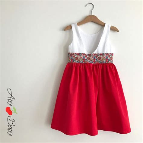 Cortège en liberty pour mariage estival Alice Balice couture et DIY