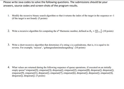 solved 1 modify the recursive binary search algorithm so