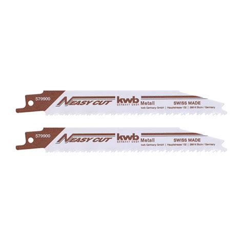 Hoja Sierra Sable Easy Cut 153 130mm KWB Eslabones S A