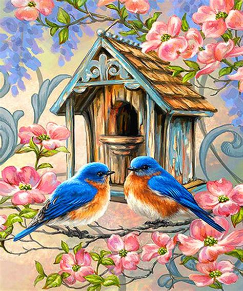 Acrylic Paintings For Beginners Of Birds