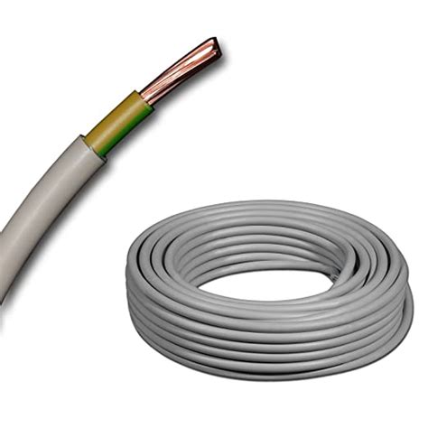 Meterware Erdkabel NYY J 1x16 mm² RE schwarz Erdungskabel Blitzschutz