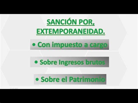 27 Sanción por extemporaneidad cómo se calcula YouTube