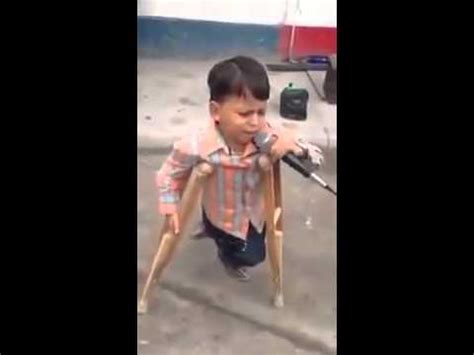 Niño Canta En La Calle Gran Talento YouTube