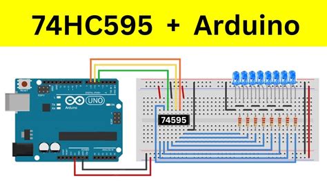 Hc Shift Register Arduino Interfacing Pinout Working Nbkomputer