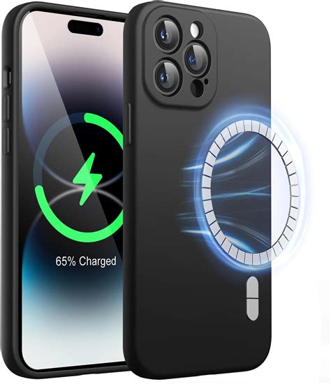 JETech Funda Silicona Magnética para iPhone 14 Pro 6 1 Pulgadas