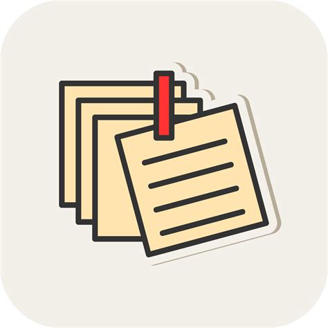 Post It Vector Icon Design 21076110 Vector Art At Vecteezy