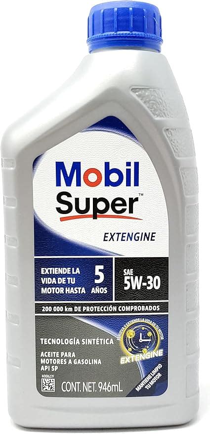 Aceite Mobil Super 5W 30 Extengine Amazon Mx Automotriz Y