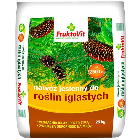 FRUKTOVIT PLUS JESIENNY NAWÓZ DO IGLAKÓW 25kg