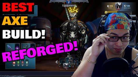 Dauntless End Game Axe Build REFORGED Best Axe After Patch 1 8 0