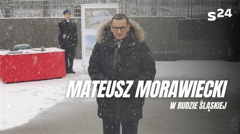 Mateusz Morawiecki w Rudzie Śląskiej Odwiedził plac budowy gdzie