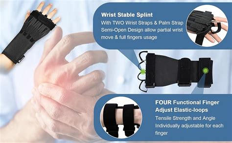 Amazon Feamero Radial Nerve Palsy Splint Adjustable Finger Lift