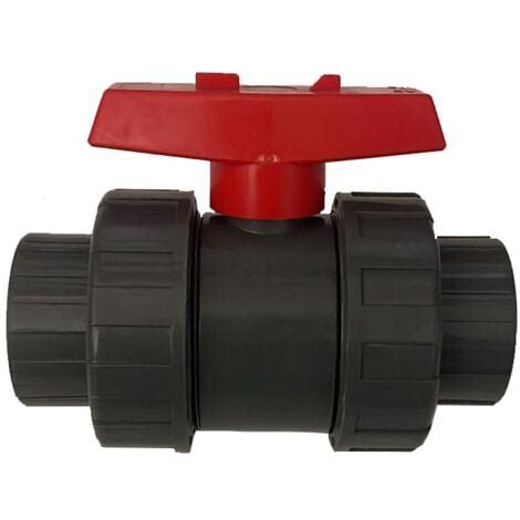 Vanne PVC 32 Vanne à tournant sphérique en PVC fileté de 32 mm