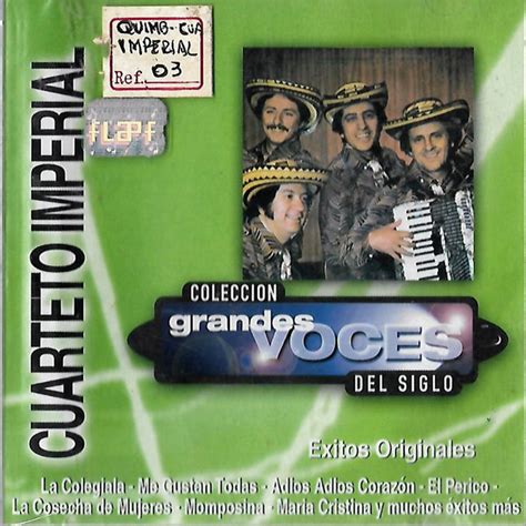 Colecci N Grandes Voces Del Siglo De Cuarteto Imperial Cd Sony