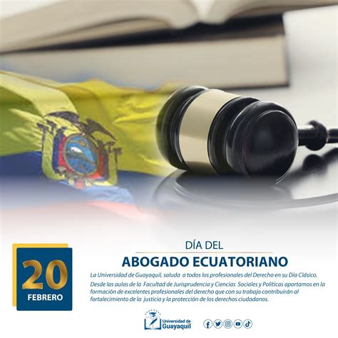 Univer de Guayaquil on Twitter Saludamos en su día a los Abogados