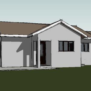 Low Cost 2 Bedroom House Plan 70sqm Floor Plan Plandeluxe