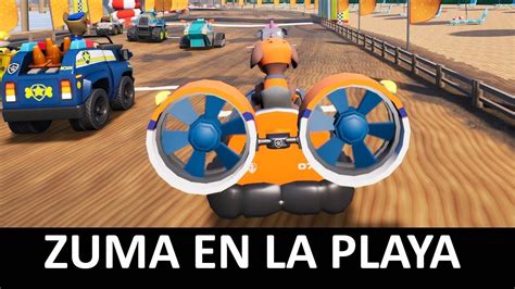 Patrulla Canina Grand Prix Zuma En La Playa Gameplay Sin