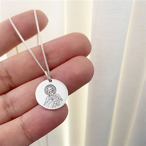 Collar San Judas Tadeo Plata Sumaq Design