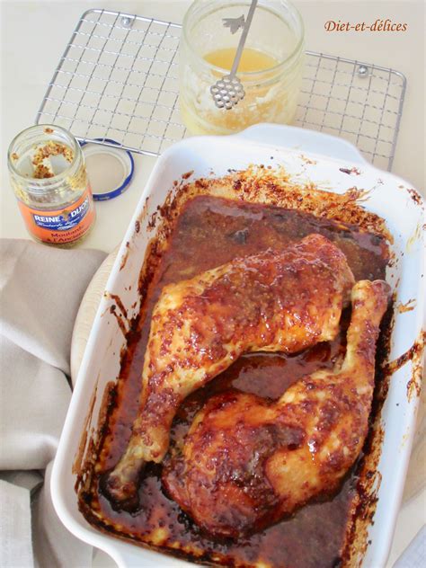 Cuisses de poulet au miel et à la moutarde à lancienne Diet