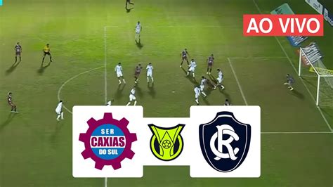 Onde assistir Caxias x Remo ao vivo pelo Brasileirão Série C YouTube