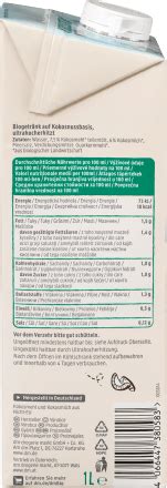 dmBio Pflanzendrink Kokos natur 1 l dauerhaft günstig online kaufen