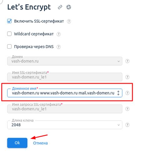 Ssl Let S Encrypt Webnames