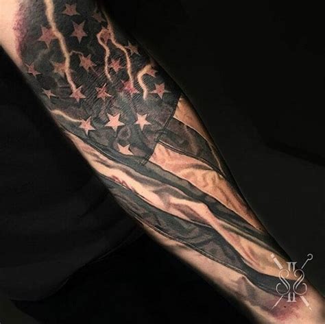 Aggregate American Flag Forearm Tattoos Super Hot In Coedo Vn