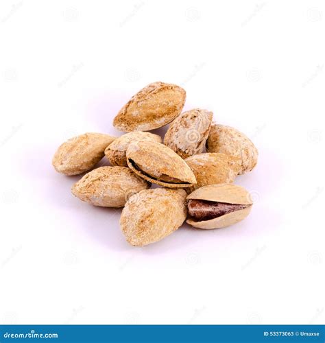 Heap Of Salted Pistachio Nuts Stock Image Image Of Food Close 53373063