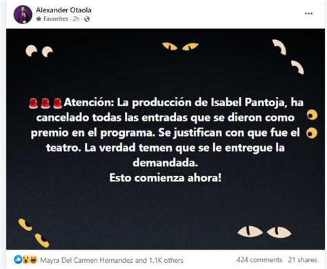 Presentador Cubano Alexander Otaola Asegura Equipo De Isabel Pantoja