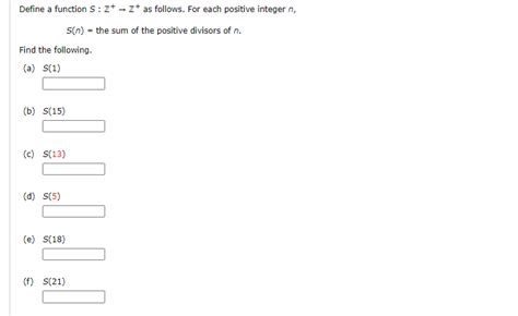 solved define a function s zt z as follows for each