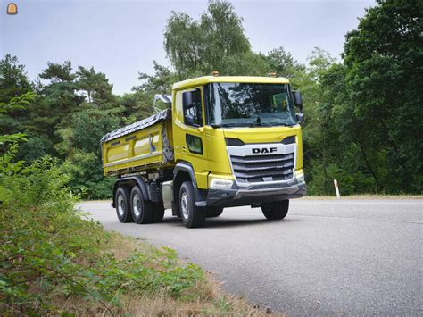 DAF Toonde Nieuwe Generatie Construction Trucks Op Bauma Entreeding