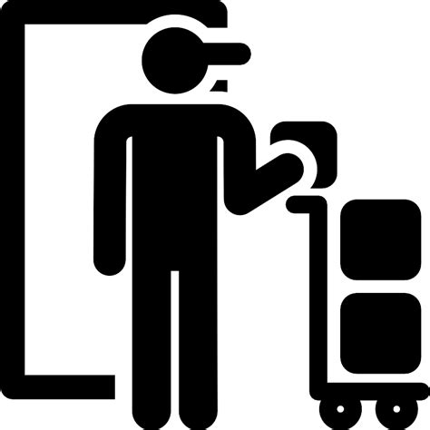 Delivery Man Vector Svg Icon Svg Repo
