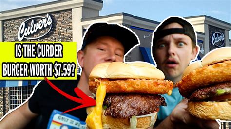 Is It GOOD Or BAD The Culvers Curder Burger Review So You Don T Have