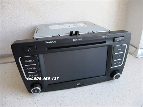RADIO SKODA BOLERO OCTAVIA II YETI IDEALNE 6xCD SD 7658926696