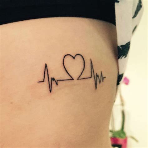 35 Satisfying Heartbeat Tattoo Designs Ideas Images Picsmine