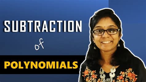 how to subtract polynomial expressions youtube