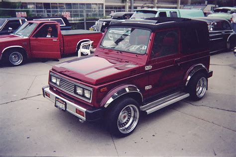 Suzuki Samurai Custom Lowered Car Cars Suzuki Outside Autos