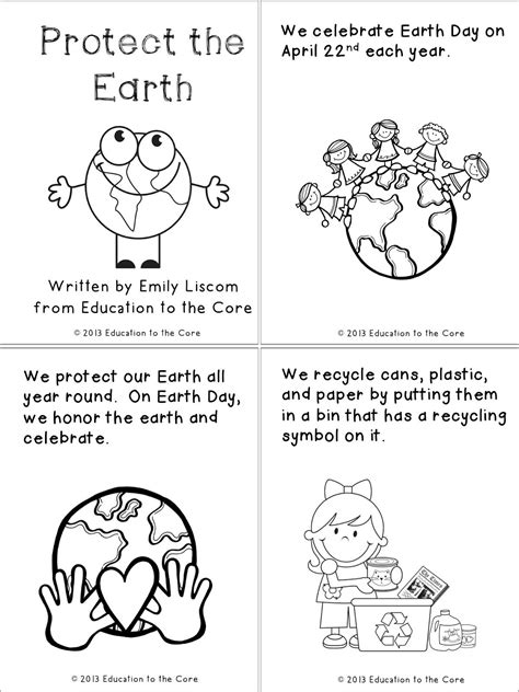 Free Earth Day Worksheets