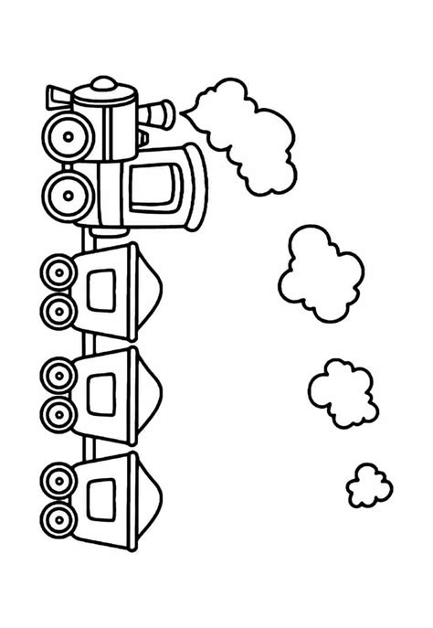 Desenhos De Trem Para Colorir E Imprimir Tudo Para Colorir
