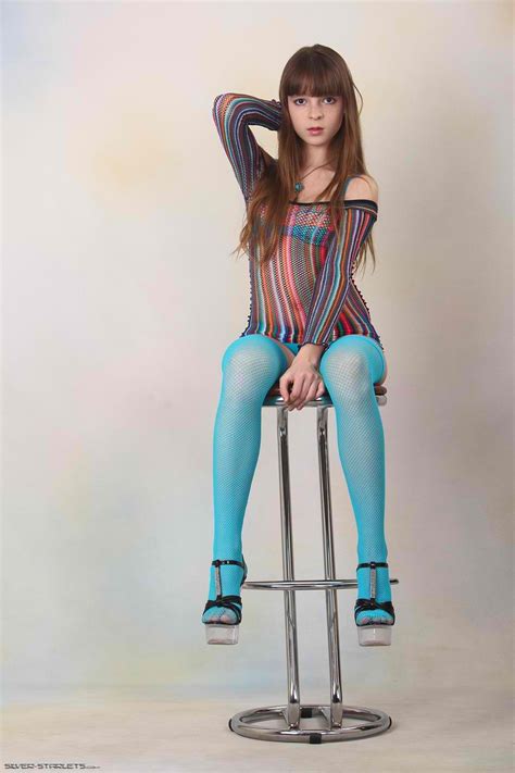 SILVER STARLETS EVA BLUE STOCKINGS 1 151P Telegraph