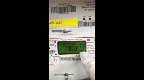 EDMI ES 10B ELECTRIC METER YouTube