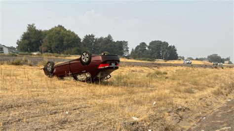 Driver Sustains Minor Injuries After Rollover Wreck In Kennewick