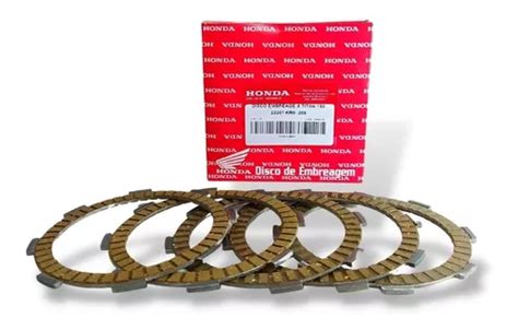 Kit Disco Embreagem Cg Titan Fan Original Honda Escorrega