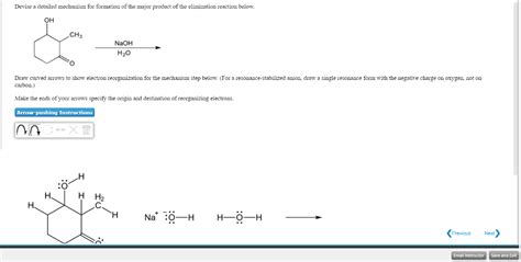 Solved Devise A Detailed Mechanism For Formation Of The Chegg