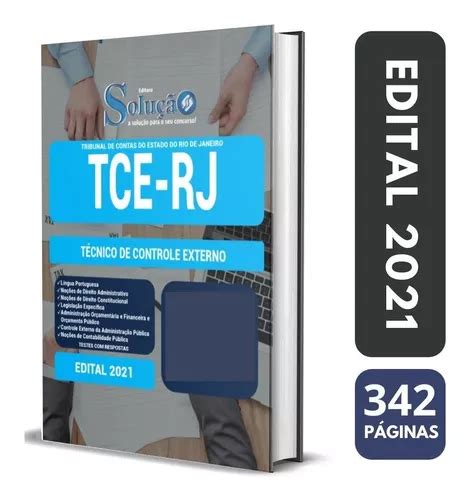 Apostila Tce Rj 2022 Técnico De Controle Externo Solução Frete grátis