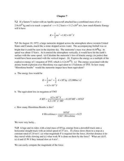 chapter 7 problems