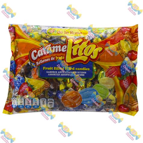 DE LA ROSA CARAMELITOS SURTIDOS 100 PZS Dulmics