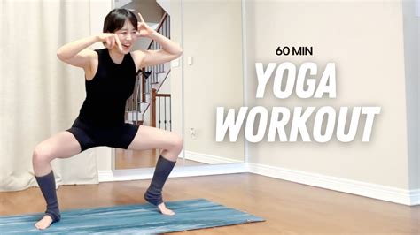 1 Hour Total Body Yoga Workout For Toning Stretching Strengthening