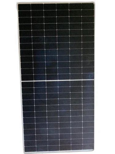 Adani Bifacial 540 NonDCR Mono Perc Half Cut Solar PV Modules 24V At