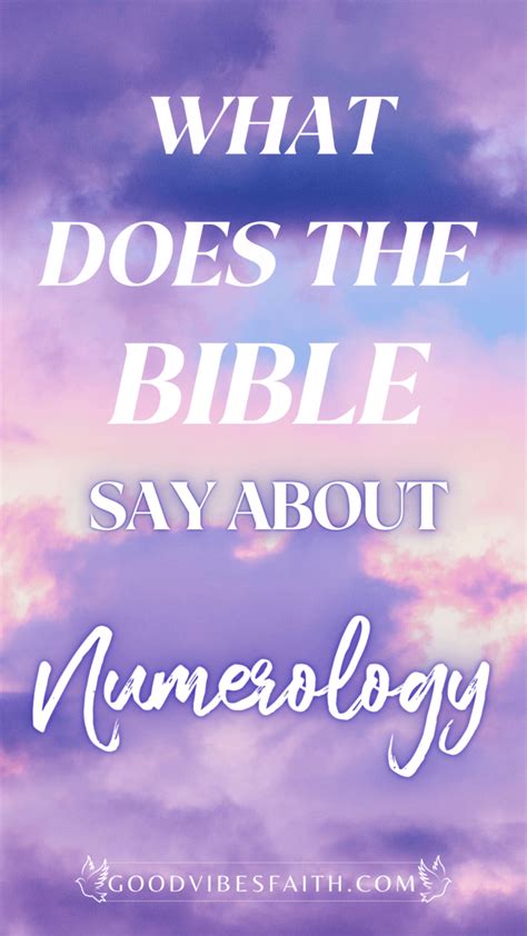 What Does The Bible Say About Numerology A Look At Biblical Numbers And